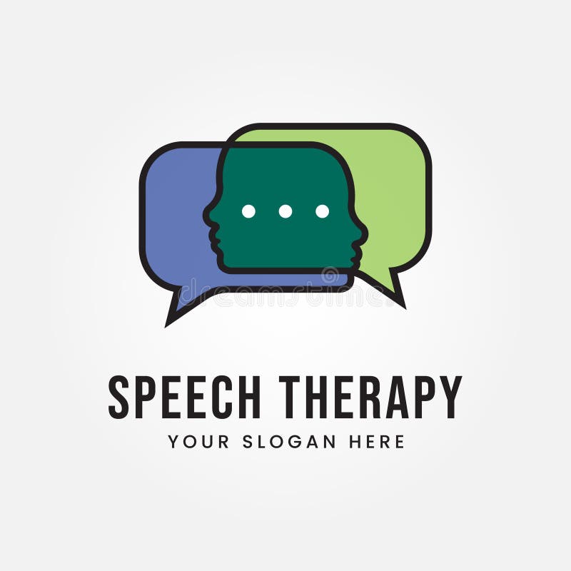 Speech Therapy Logo Stock Illustrations – 768 Speech Therapy Logo Stock ...