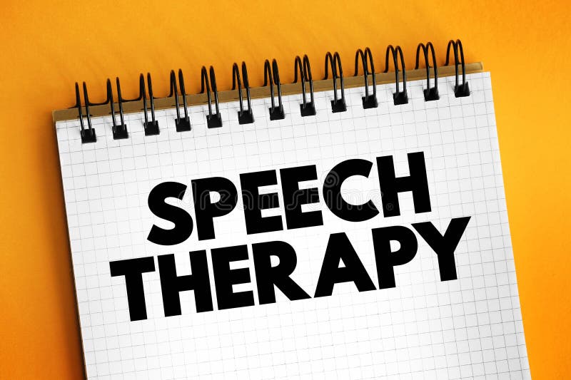 Speech Therapy - Training To Help People with Speech and Language ...