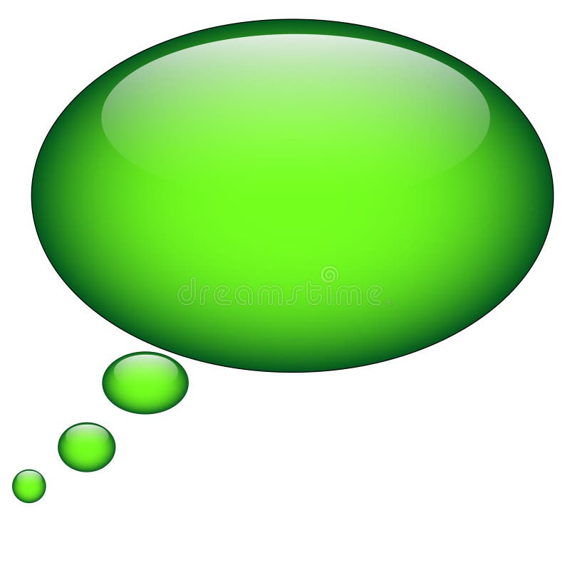 Speech / though bubble stock vector. Illustration of conversation - 9178088