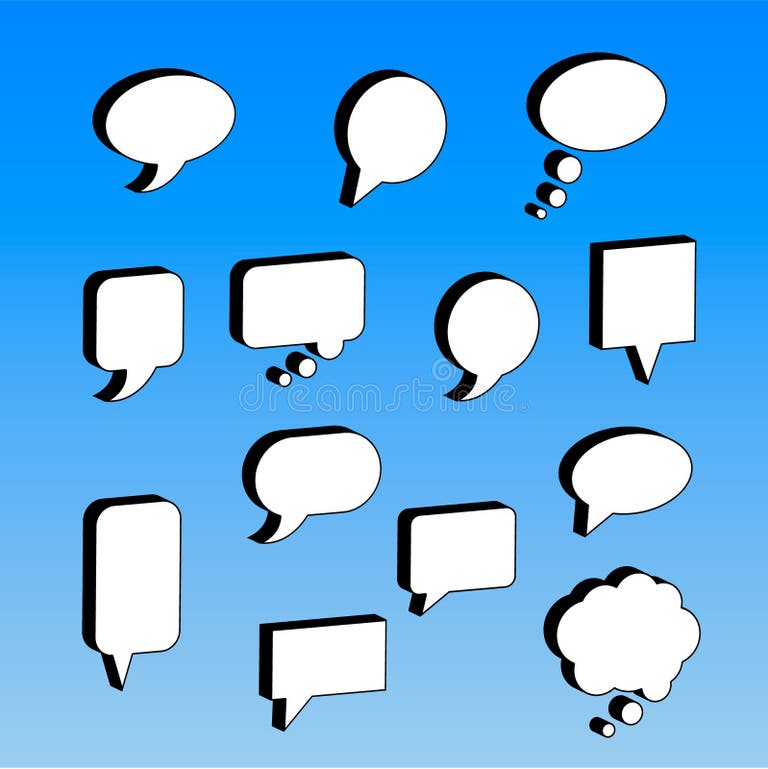 Rectangle Thought Bubbles Stock Illustrations – 475 Rectangle Thought ...