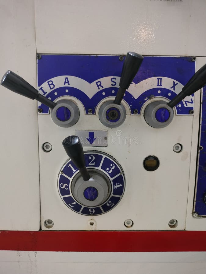 Speed â€‹â€‹control Switch Turning Machine Stock Image - Image of tire ...