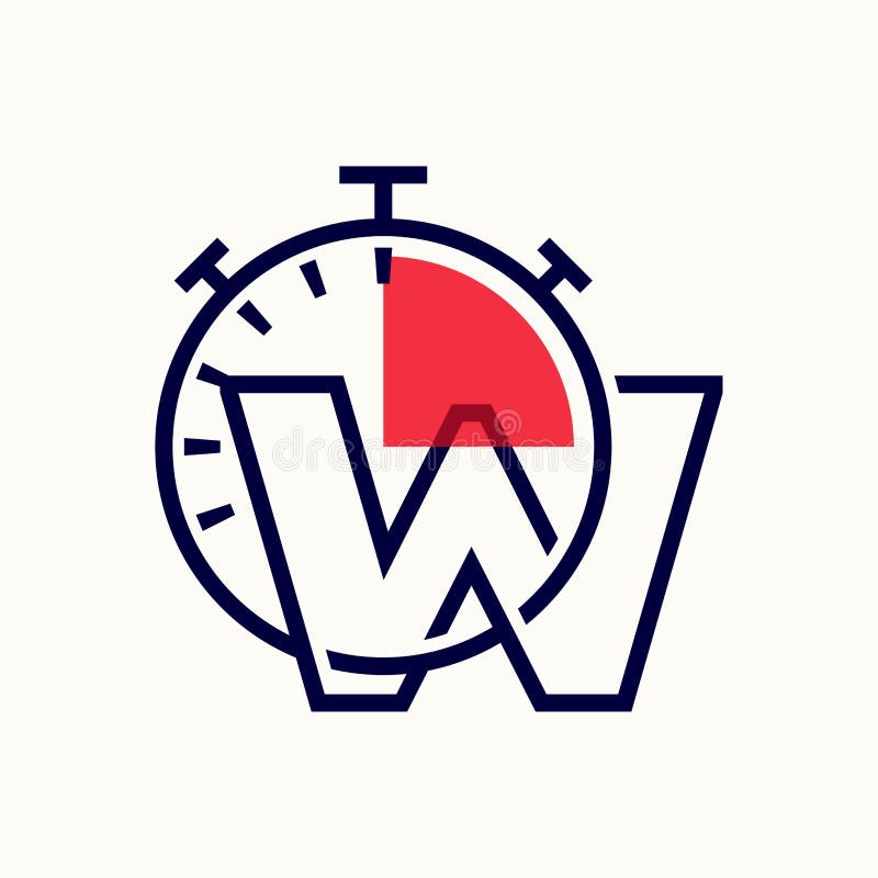 Speed Alphabet Logo with Stopwatch Image with a Combination of the ... Speed Alphabet Logo with Stopwatch Image with a Combination of the ...