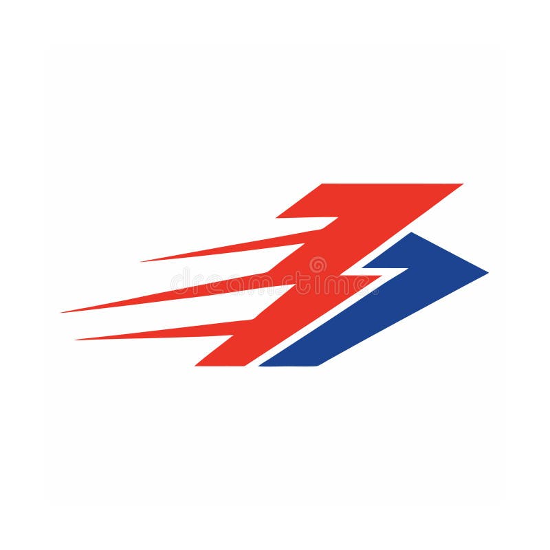 Speed Arrow Logo for Fast Forward Direction Stock Vector - Illustration ...