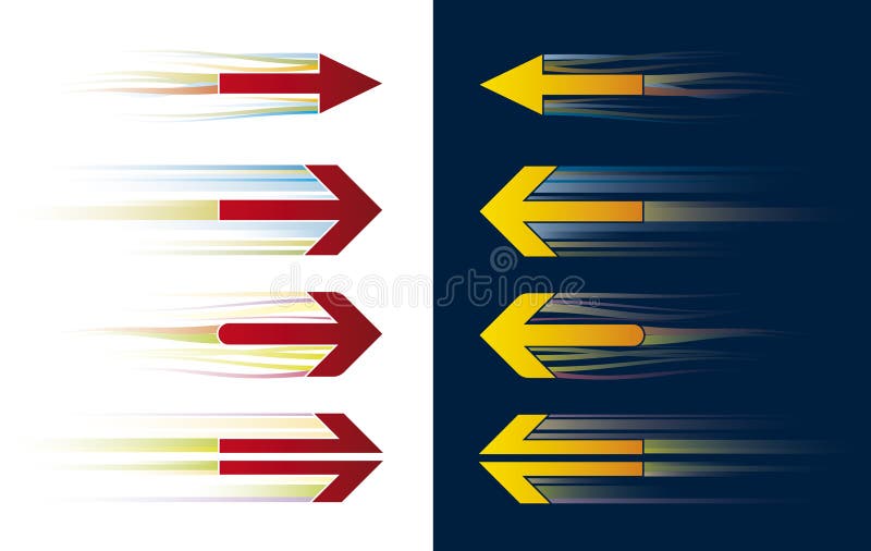 Speed arrows (vector) stock vector. Illustration of modern - 3014542