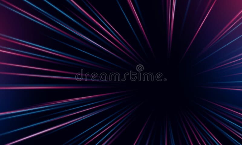 Speed Background Radial Light Rays Zoom Stock Vector - Illustration of ...