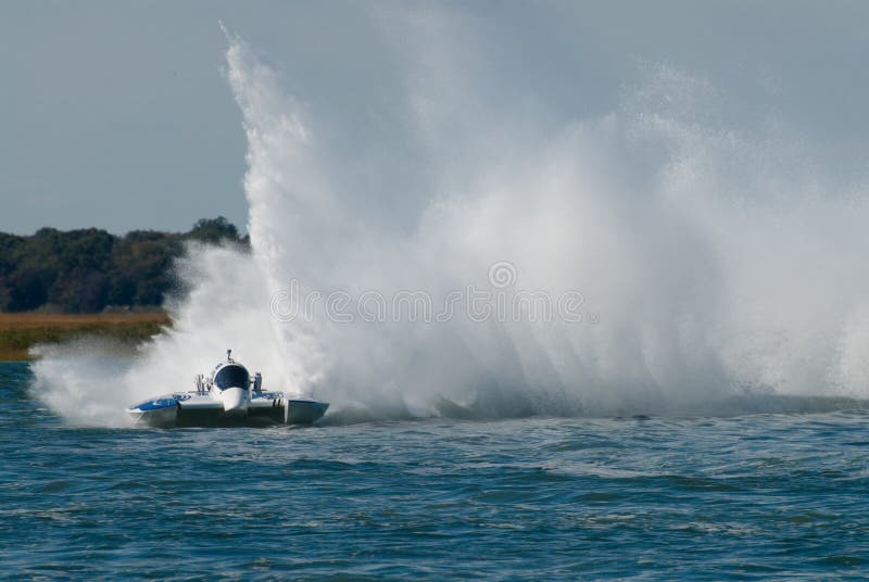 Rooster Tail Speed Boat Stock Photos - Free & Royalty-Free Stock Photos ...
