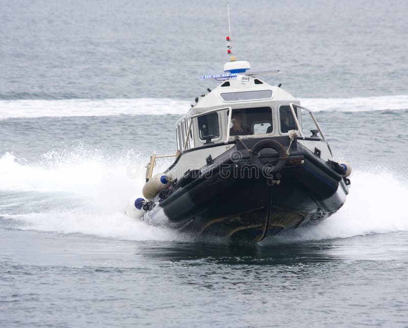 Speed Boat stock image. Image of naval, wave, bosporus - 16622187