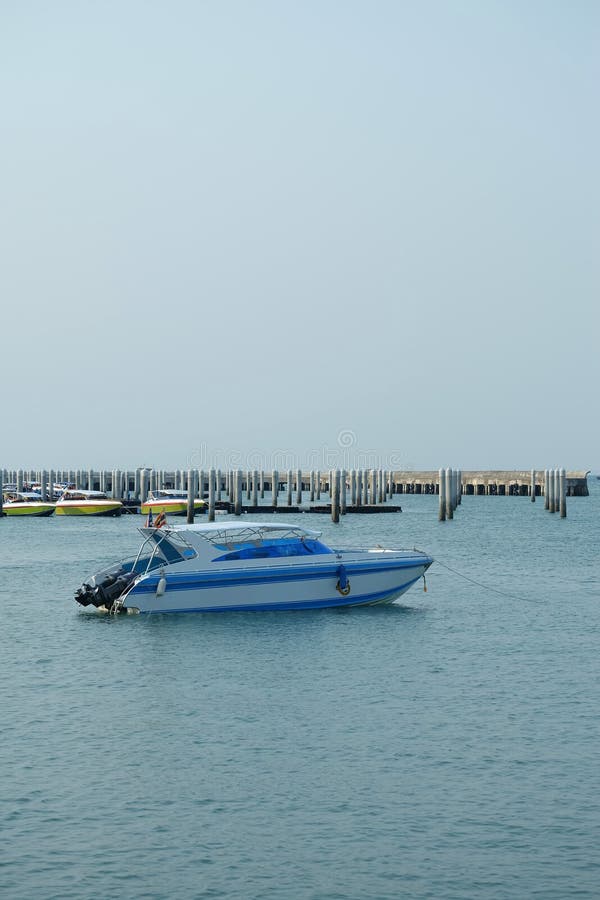 Speed boat stock image. Image of nature, scenic, tropical - 88843505
