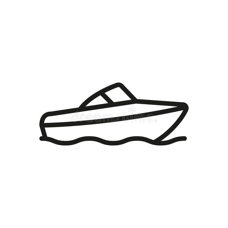 Speed Boat Icon Vector Design Templates Simple Stock Vector ...