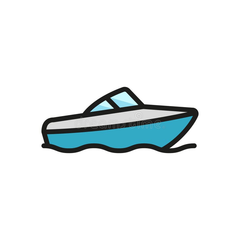 Speed Boat Icon Vector Design Templates Simple Stock Vector ...