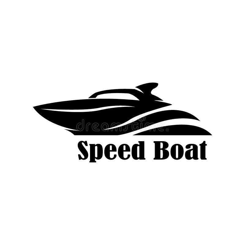 Speed Boat Logo Icon Vector Stock Illustration - Illustration of blue ...