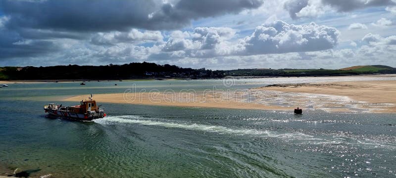 Speed Boat Sailing on the Ocean Stock Image - Image of europe, nature ...
