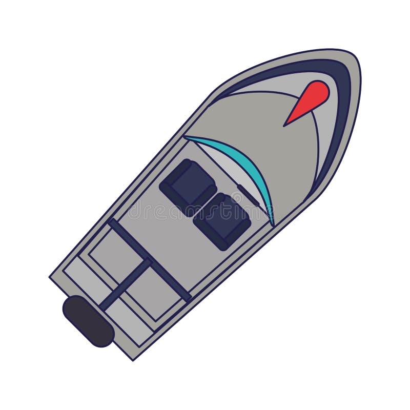 Speed boat symbol stock vector. Illustration of boat - 137846418
