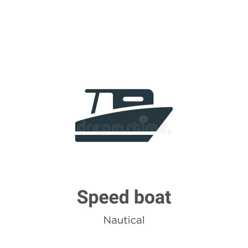Pt Boat Vector Icon on White Background. Flat Vector Pt Boat Icon ...