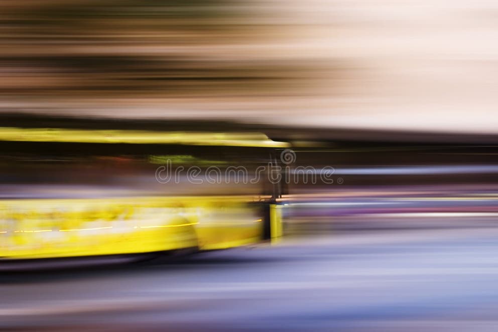 Speed Bus Abstract stock photo. Image of scandinavian, brisk - 512766