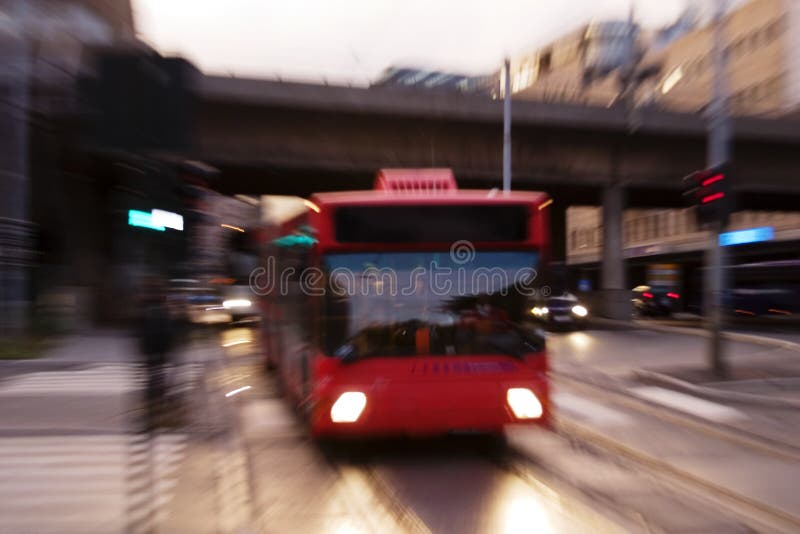 Speed Bus Abstract stock image. Image of alley, background - 512771