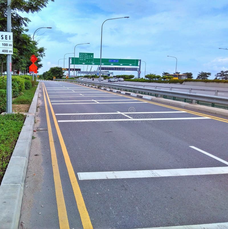 Speed Calming Strips on Road Stock Image - Image of coastal, calming ...