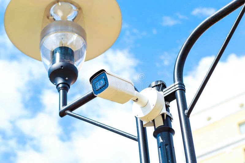 Speed Camera on Avtobane.Modern Speed Measurement Camera Stock Photo ...
