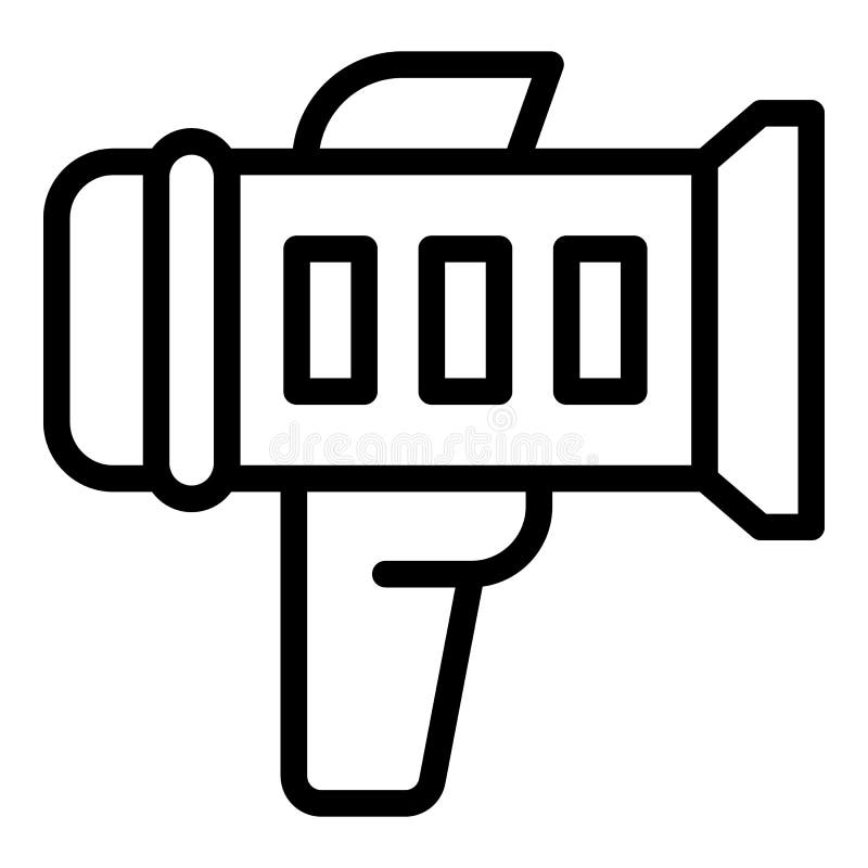 Speeding Camera Icon Stock Illustrations – 106 Speeding Camera Icon ...