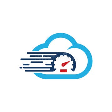 Speed Cloud Logo Icon Design Stock Vector - Illustration of concept ...