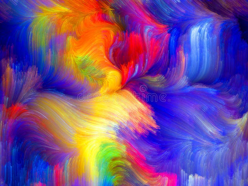 Speed of Color Splash Explosion Stock Illustration - Illustration of ...