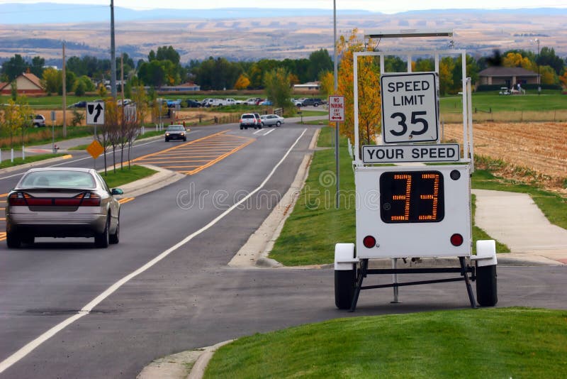 Speed Control stock image. Image of clock, monitor, speeding - 267323