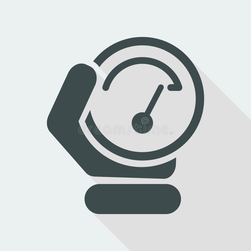 Speed control icon stock vector. Illustration of connection - 119144469