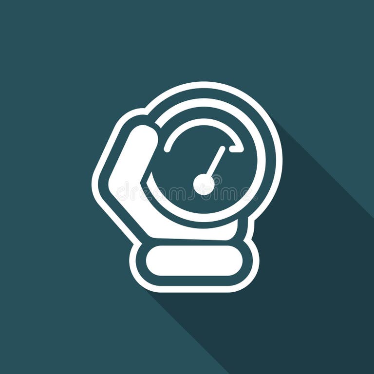 Speed control icon stock vector. Illustration of perform - 118520385