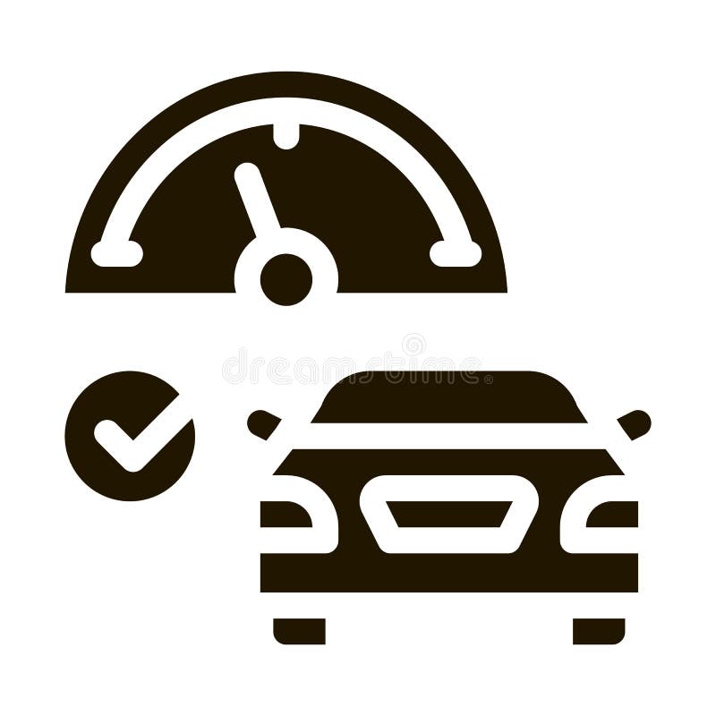 Speed Control Icon Vector Symbol Illustration Stock Illustration ...