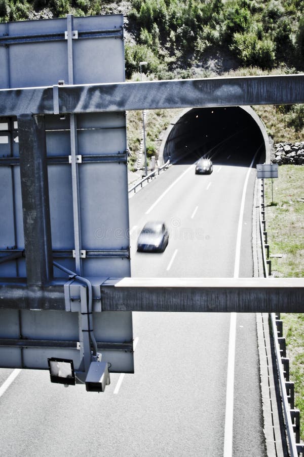 Speed control radar stock photo. Image of industry, monochrome - 43048114