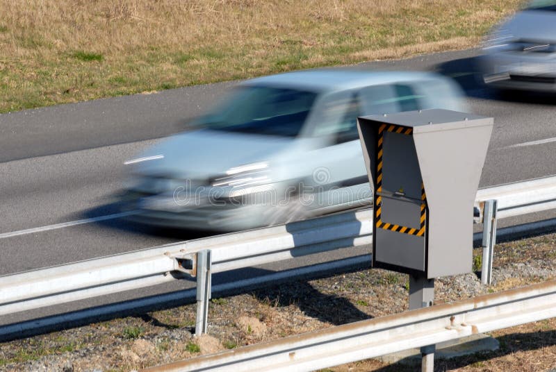 Speed control radar on stock image. Image of speed, traffic - 149644351