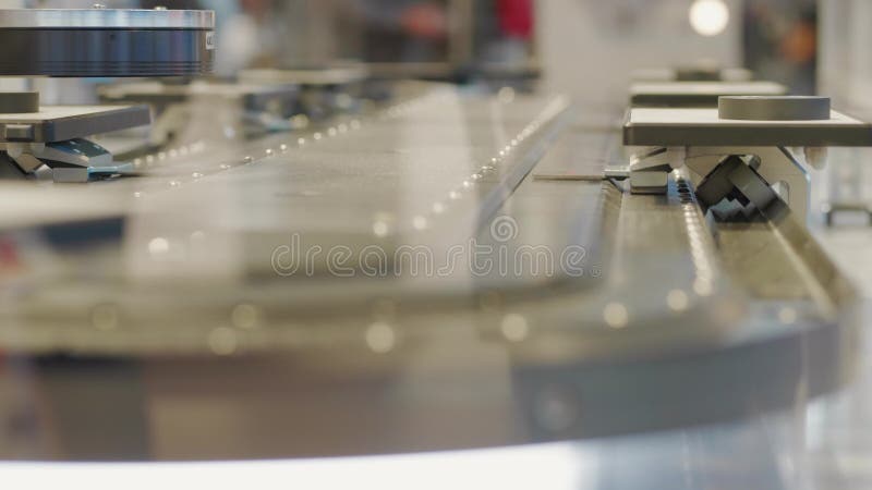 Automated Control System Scanning, Machining Parts, Conveyor Stock ...