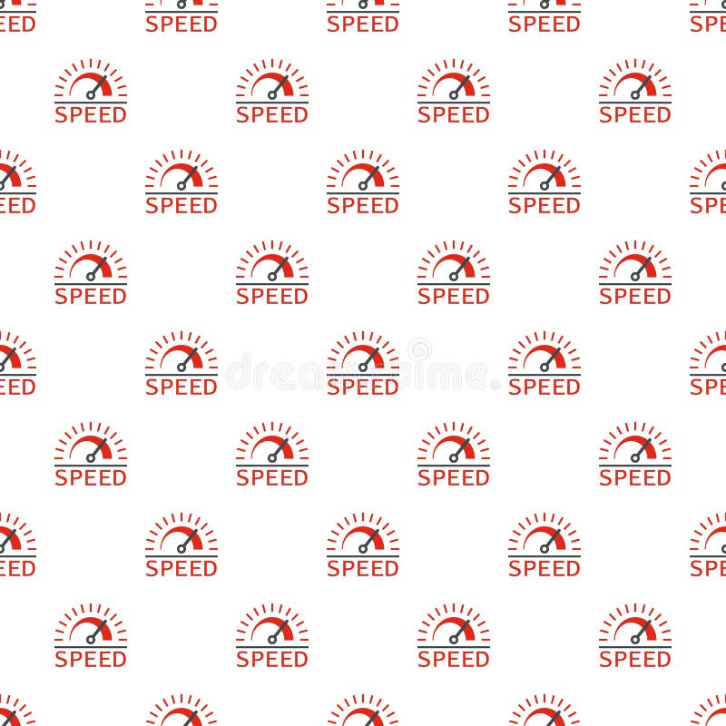 Speed Dashboard Pattern Seamless Vector Stock Vector - Illustration of ...