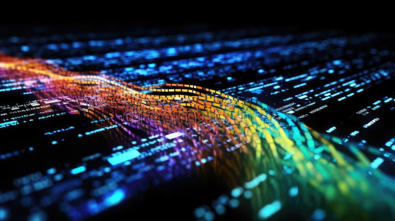 Speed data packet stock illustration. Illustration of latency - 373978843