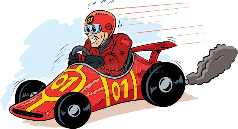 Speed Demon stock vector. Illustration of speed, racing - 24348439