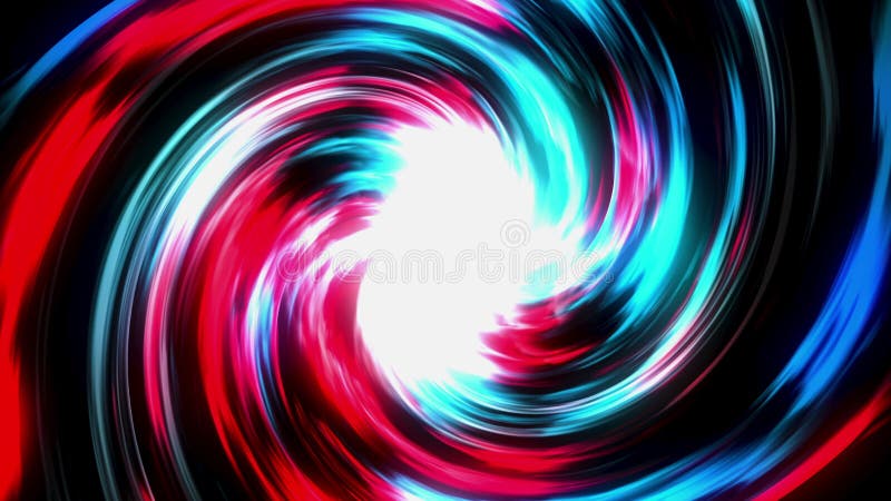 Speed of Digital Lights, Neon Glowing Rays, Vortex Isolated on Black ...