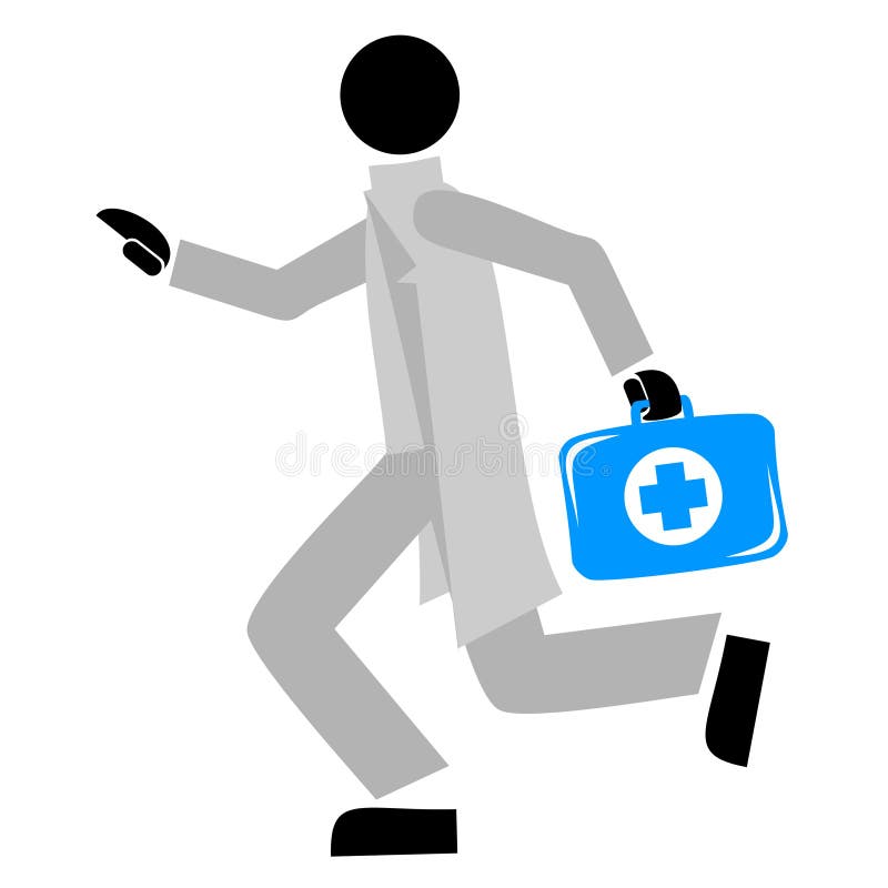 Doctor Running Stock Illustrations – 1,819 Doctor Running Stock ...