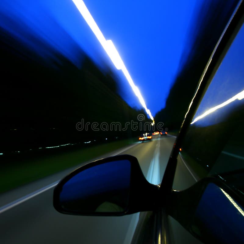 Speed drive stock photo. Image of faster, blue, dynamic - 5546378