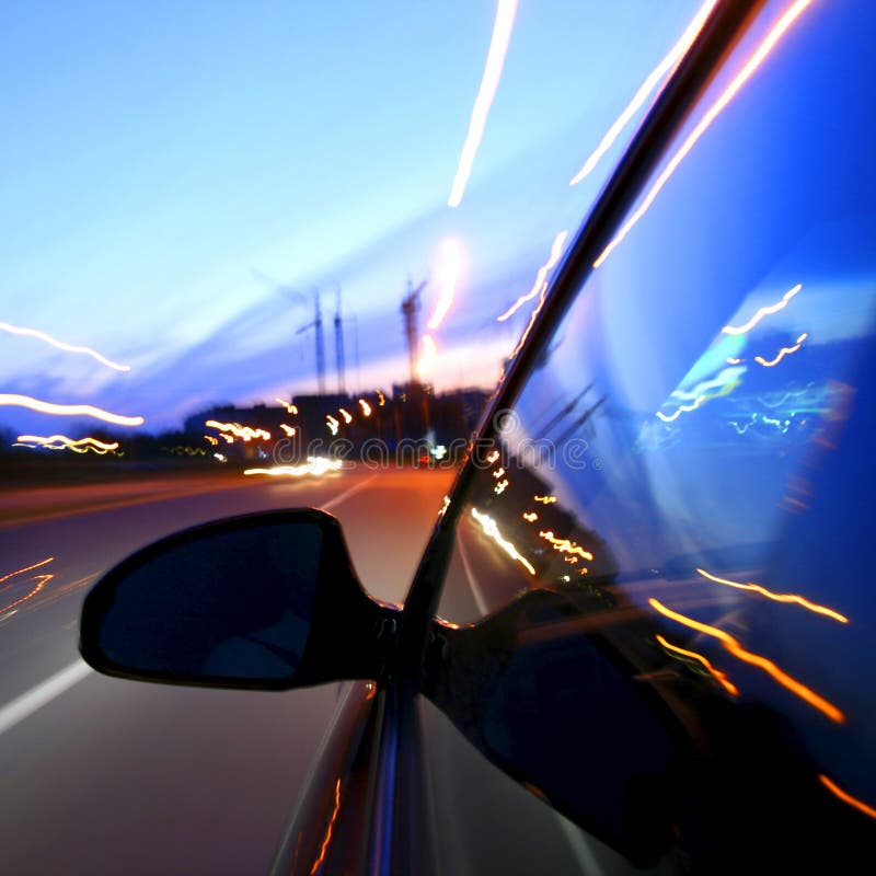 Speed drive stock image. Image of futuristic, blurred - 30966613