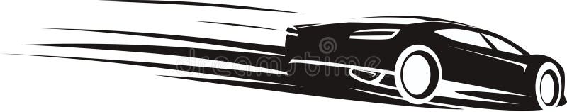 Speed driving stock vector. Illustration of speed, abstract - 35660241