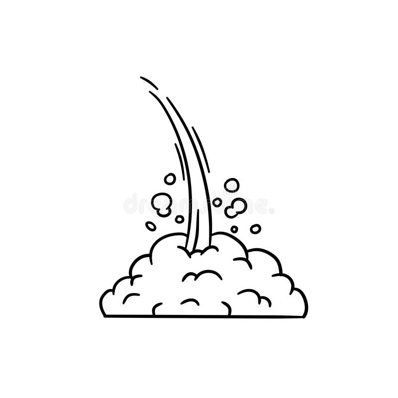 Speed Effect. Movement and Cloud. Air and Steam Stock Vector ...