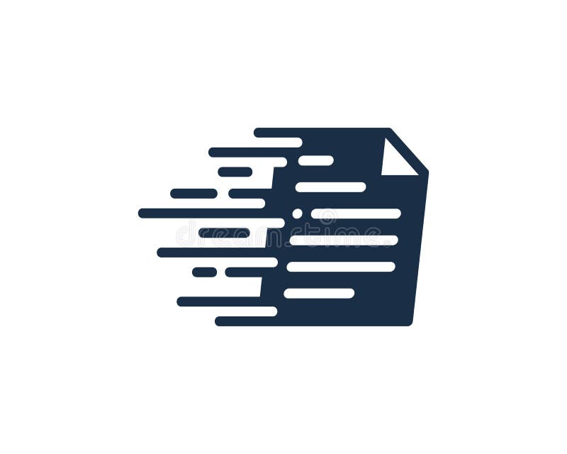 Computer PC Document Icon Logo Design Element Stock Vector ...