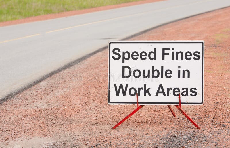 Speed Fine Sign stock photo. Image of denied, area, crossing - 41304356