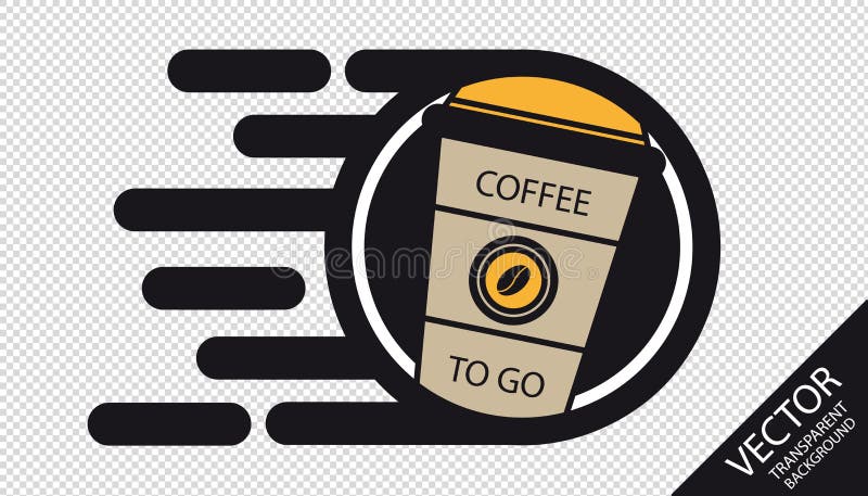 Fast Coffee Logo Design, Food Service Delivery, Creative Template for ...
