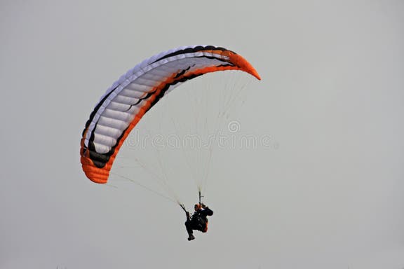 Speed flyer stock image. Image of transport, flying, speedflying - 24004079