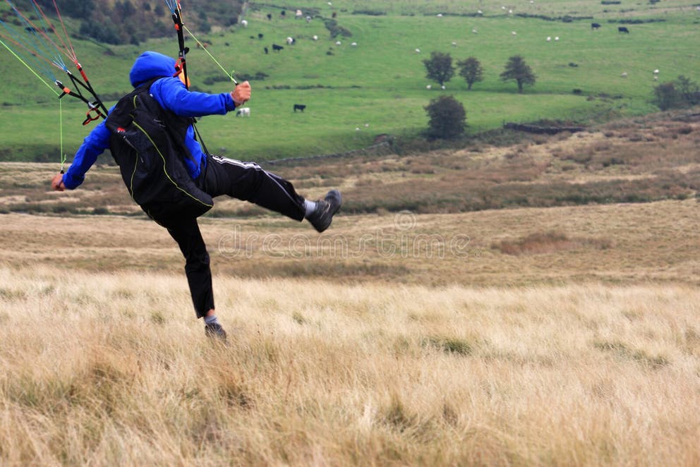 Speed flyer stock photo. Image of sport, mountain, flight - 24735052