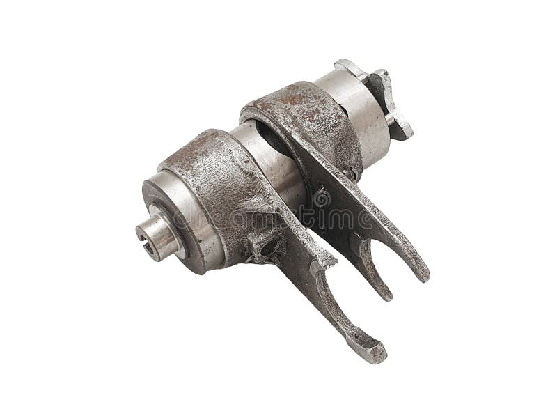 Gear Selector Fork for 3 Speed ATV Gearbox Stock Image - Image of ...