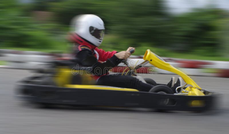 Speed go-cart racing stock image. Image of competing - 33006599