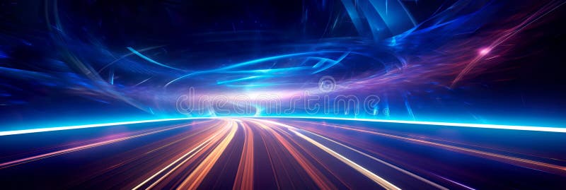Speed of Hyperdrive Background of Abstract As Vehicles for Racing Line ...