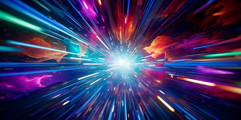 Speed of Hyperdrive Background of Abstract As Vehicles for Racing Line ...